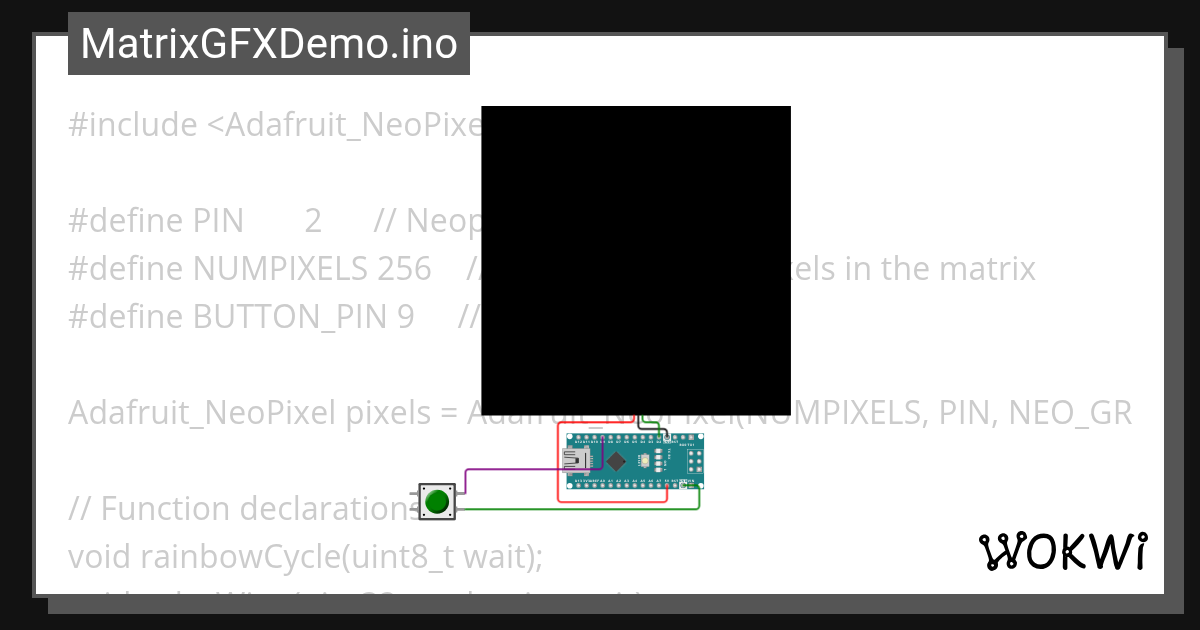 three codes with button Copy (2) - Wokwi ESP32, STM32, Arduino Simulator