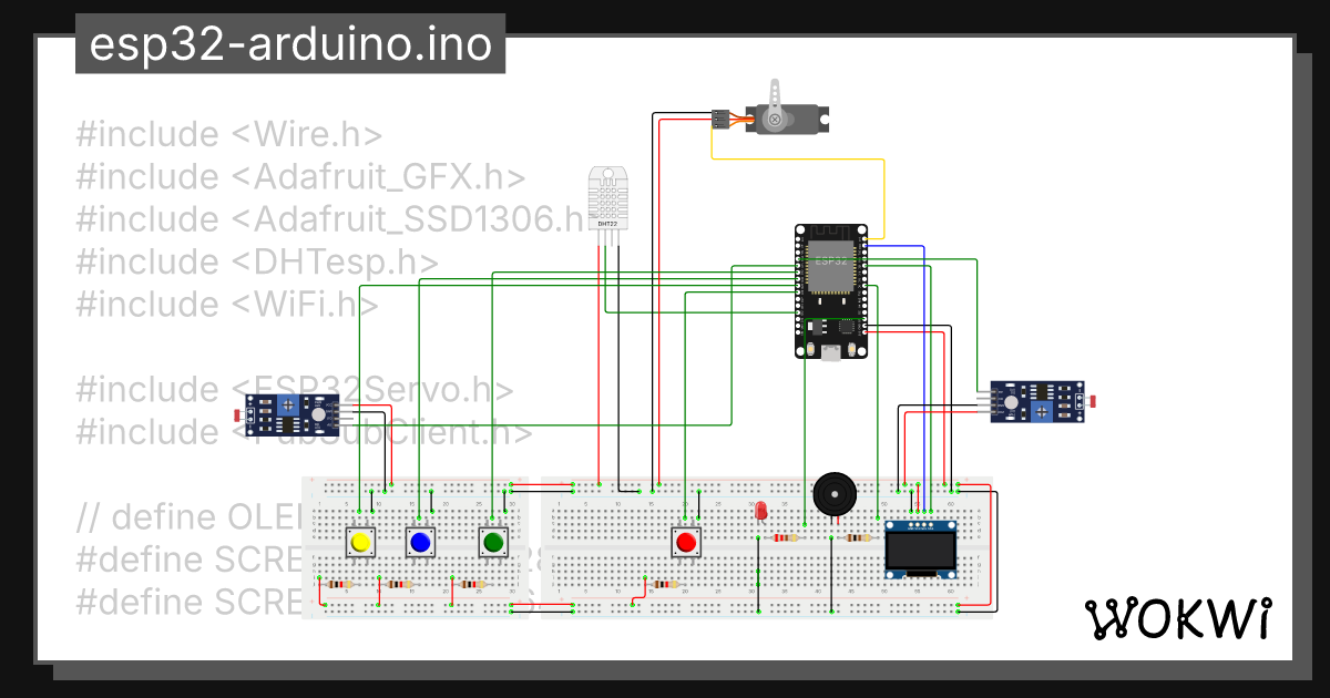 Embedded_Project - Wokwi ESP32, STM32, Arduino Simulator