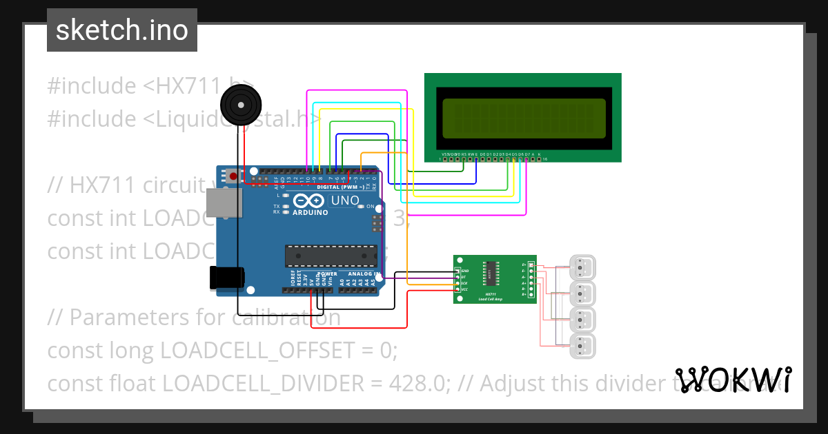 OVERLOAD SYSTEM - Wokwi ESP32, STM32, Arduino Simulator
