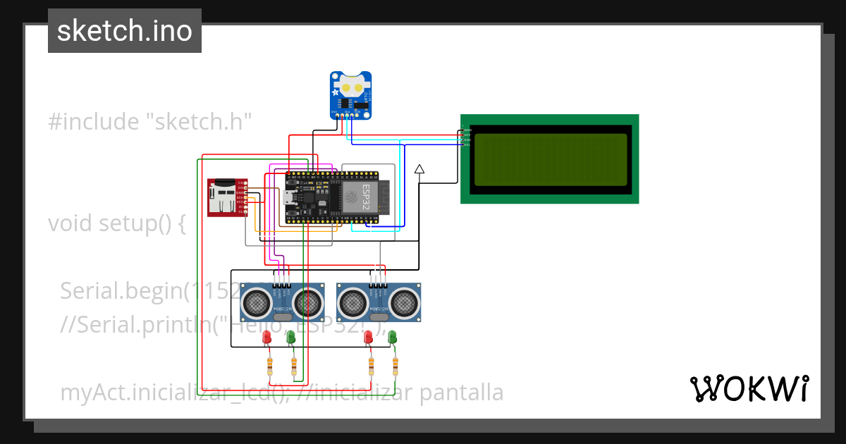 Proyecto Wokwi Esp32 Stm32 Arduino Simulator 