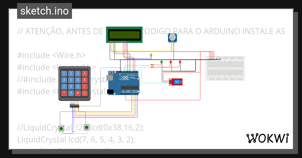 Wokwi - Online ESP32, STM32, Arduino Simulator