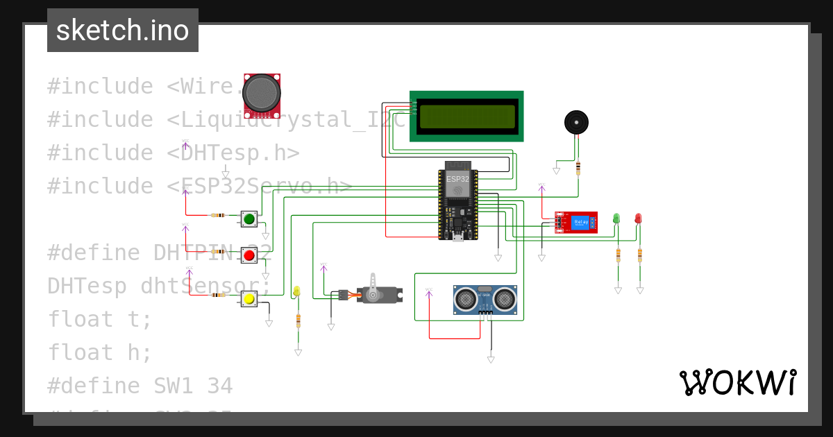 สอบมาตรฐานวิชาชีพ Wokwi Esp32 Stm32 Arduino Simulator 