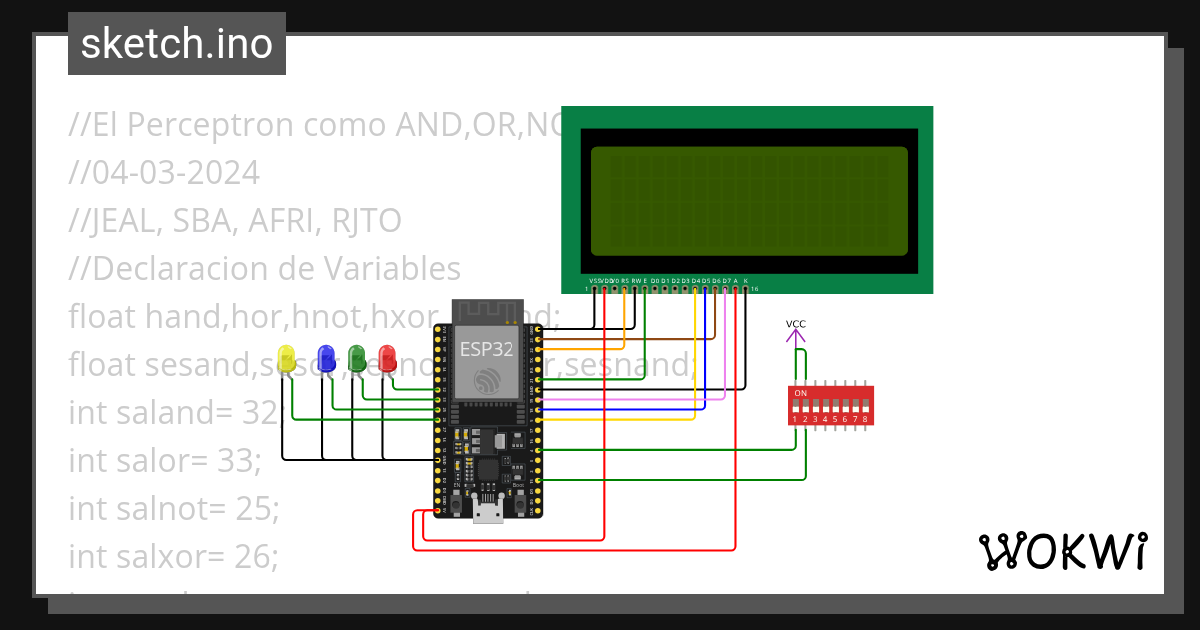 COMPUERTAS FINAL Copy - Wokwi ESP32, STM32, Arduino Simulator