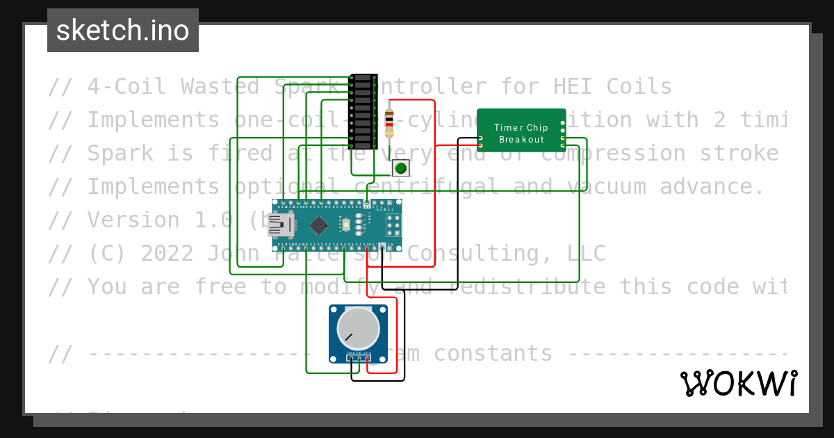 Simpleefi 4 Coils Wokwi Esp32 Stm32 Arduino Simulator 2527