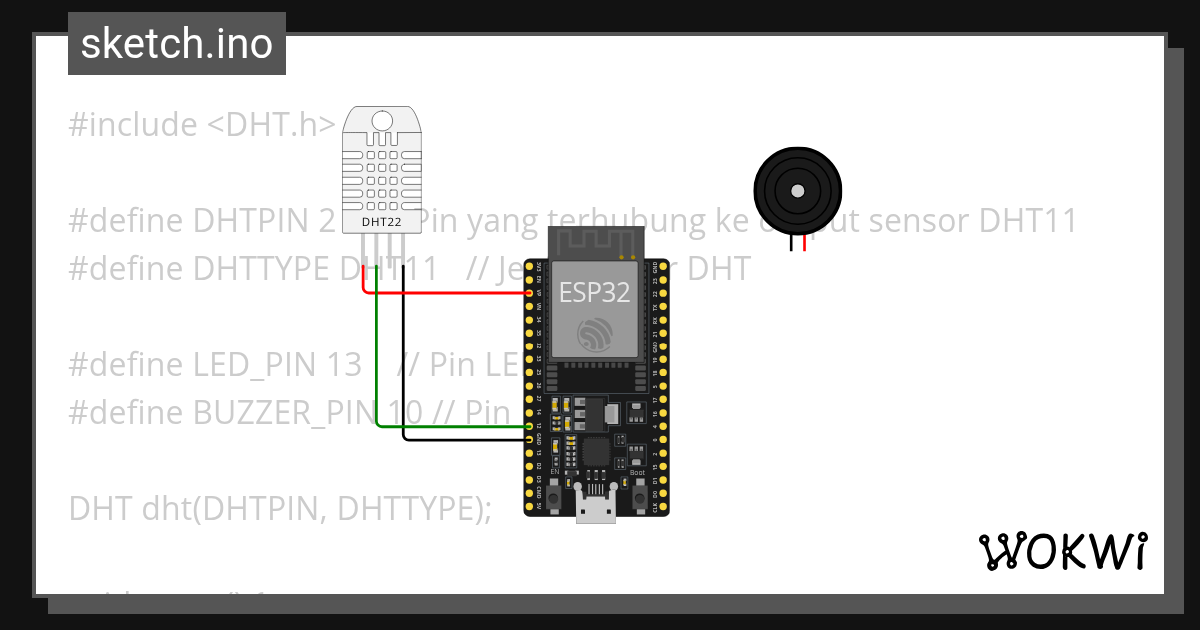 tugas iot - Wokwi ESP32, STM32, Arduino Simulator