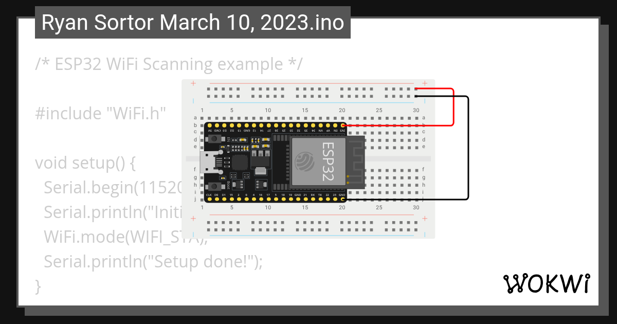 Ryan Sortor Wokwi Esp32 Stm32 Arduino Simulator 3868