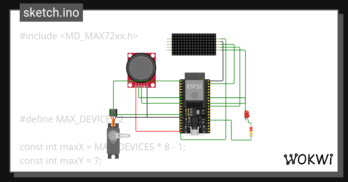 joysticker - Wokwi ESP32, STM32, Arduino Simulator