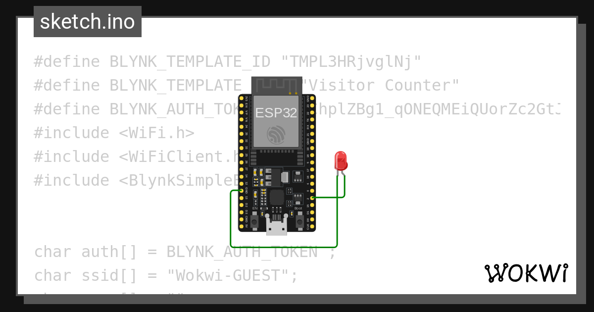 22 Led Copy Wokwi Esp32 Stm32 Arduino Simulator 1305