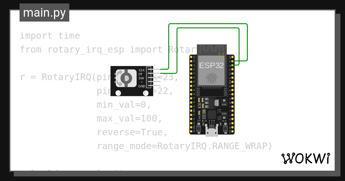 Rot Wokwi Esp32 Stm32 Arduino Simulator 7585