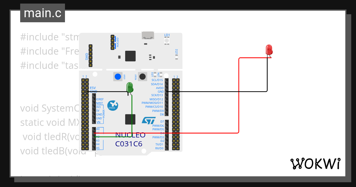 Stm32 2 Led Sans Os Wokwi Esp32 Stm32 Arduino Simulator