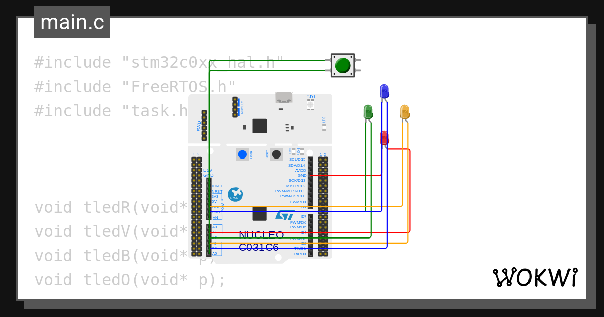 Stm32 Freertos Avec Os 4 Led Button Wokwi Esp32 Stm32 Arduino Simulator