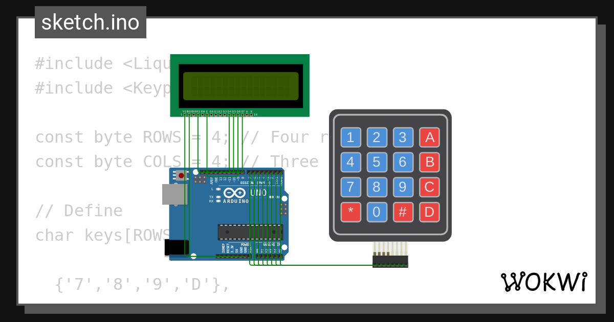 Arduino Calculator Wokwi Esp32 Stm32 Arduino Simulator