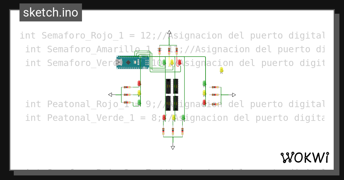 Semafaro Wokwi Esp32 Stm32 Arduino Simulator 8718