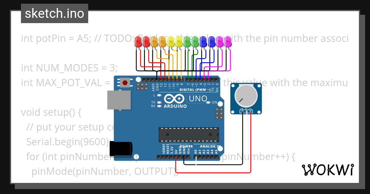 Potentiometer Programming Level 4 Wokwi Esp32 Stm32 Arduino Simulator 3848