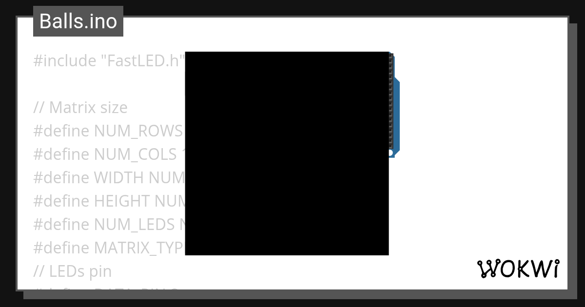 Balls (st3p40) - Wokwi ESP32, STM32, Arduino Simulator
