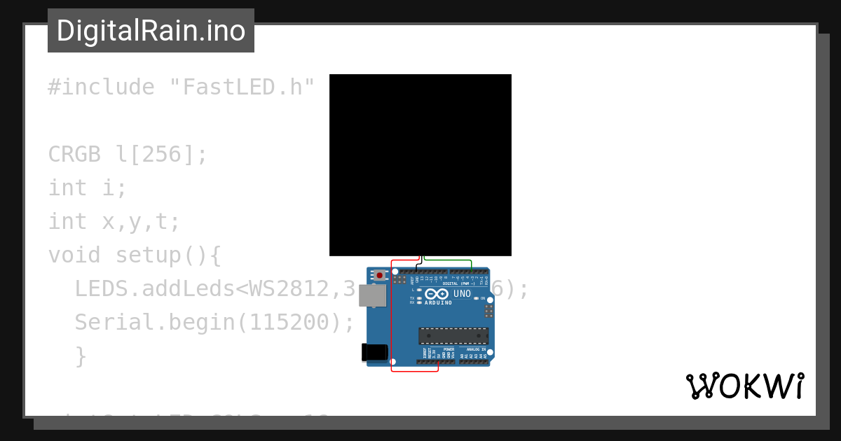 Digitalrain Ldirko Wokwi Esp32 Stm32 Arduino Simulator 8887