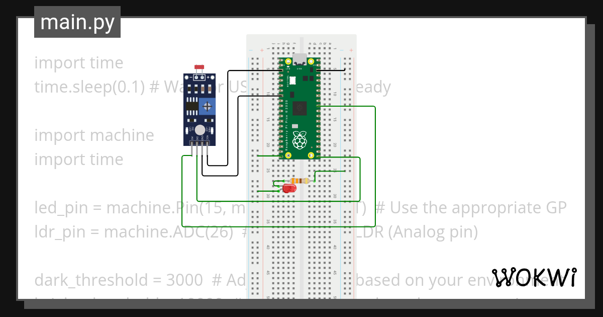 Pi Pico W Wokwi Esp32 Stm32 Arduino Simulator