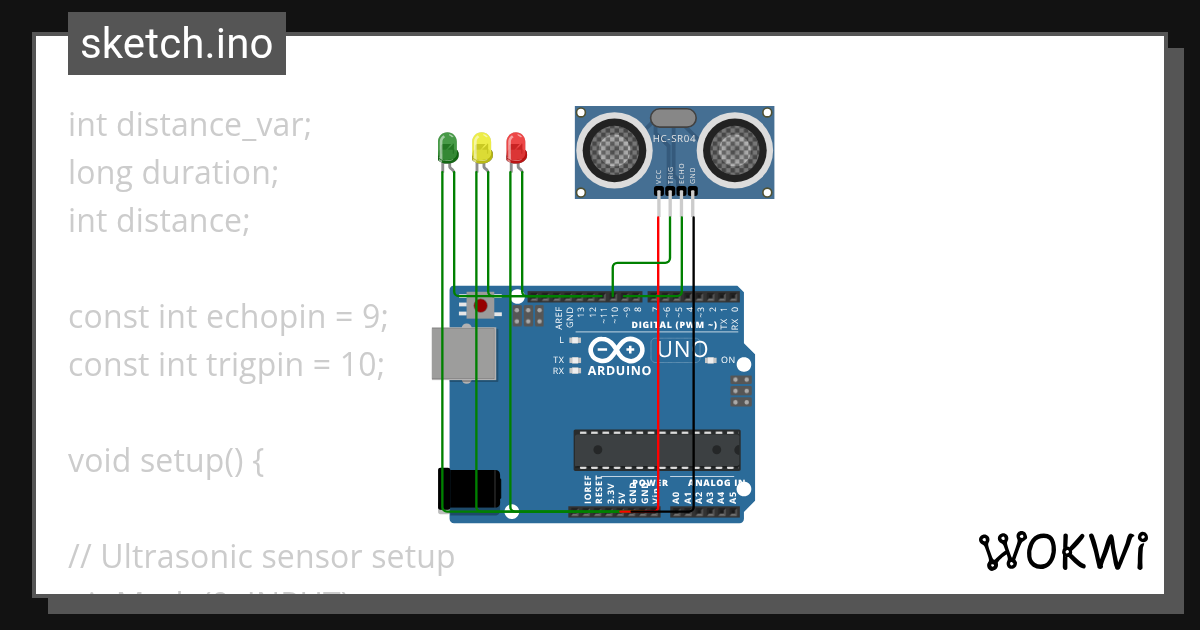 Range Finder Broken Wokwi Esp32 Stm32 Arduino Simulator 