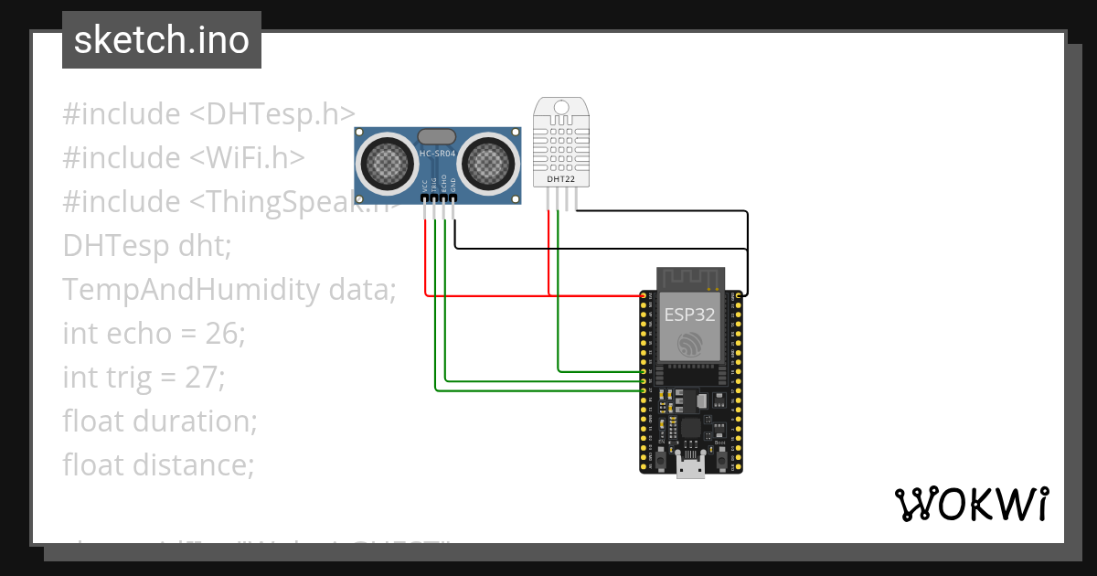 Sensor Monitoring Wokwi Esp32 Stm32 Arduino Simulator 8550