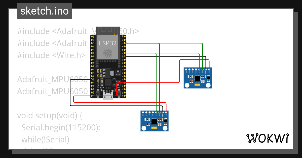 Posture monitoring - Wokwi ESP32, STM32, Arduino Simulator
