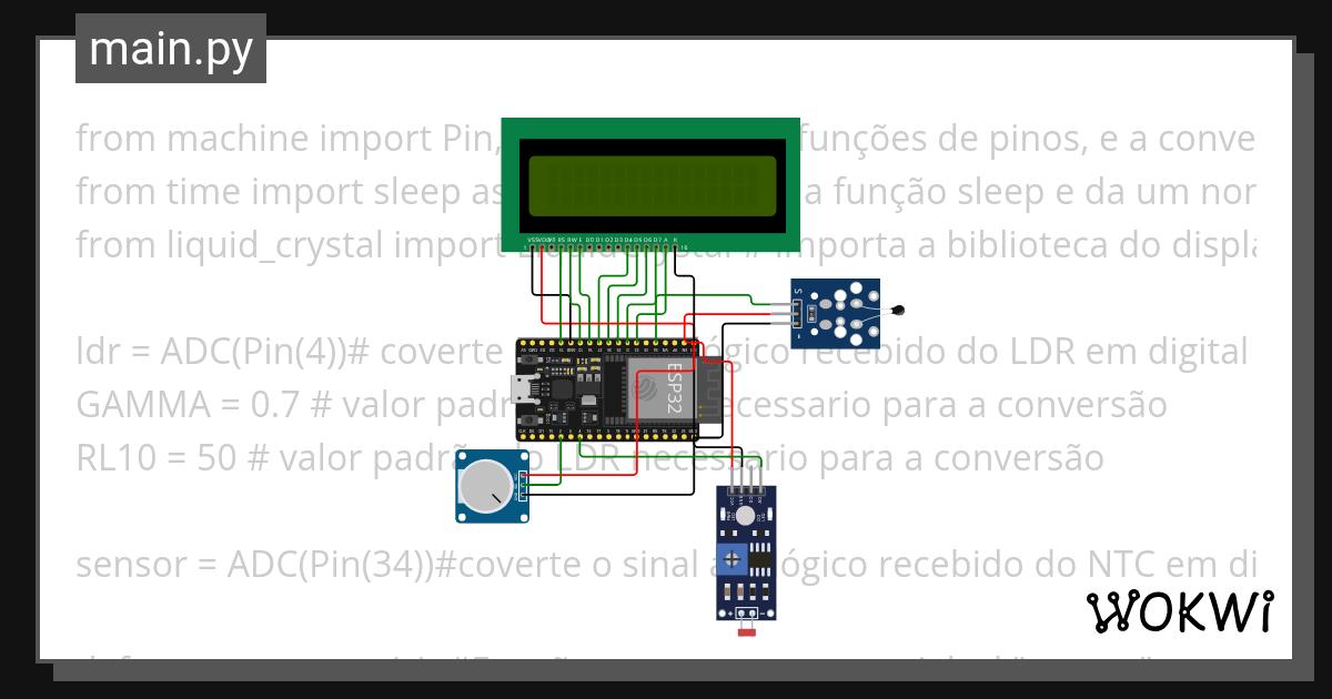 LCD - Esp32 micropython Copy - Wokwi ESP32, STM32, Arduino Simulator