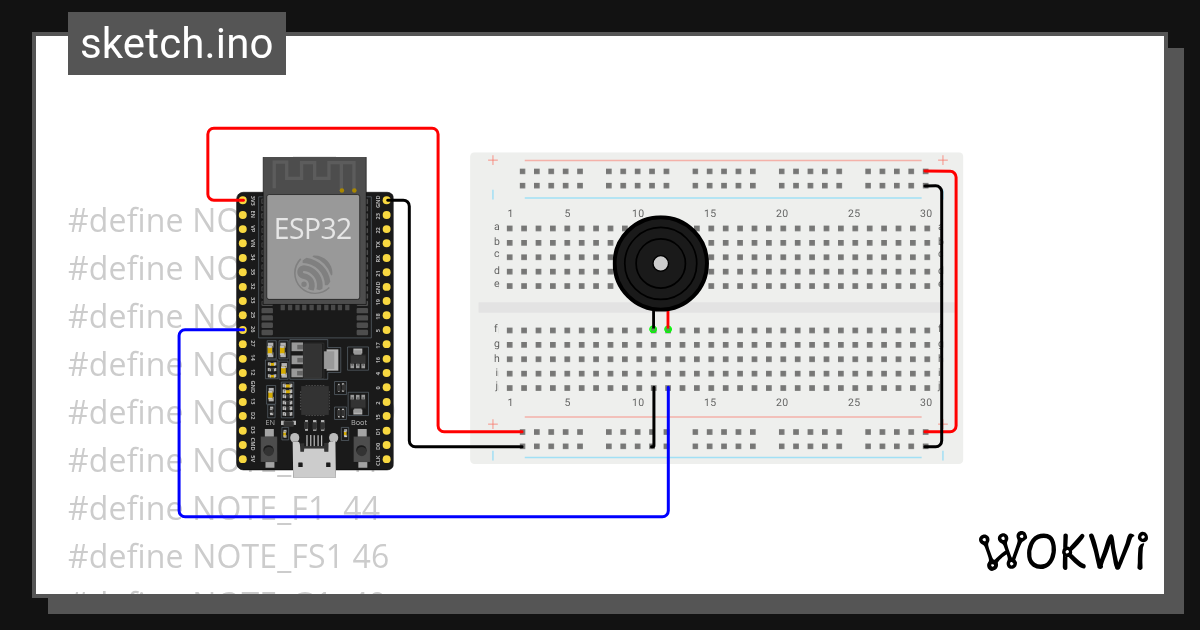 Buzzer Keyboard Cat Wokwi Esp32 Stm32 Arduino Simulator 0777