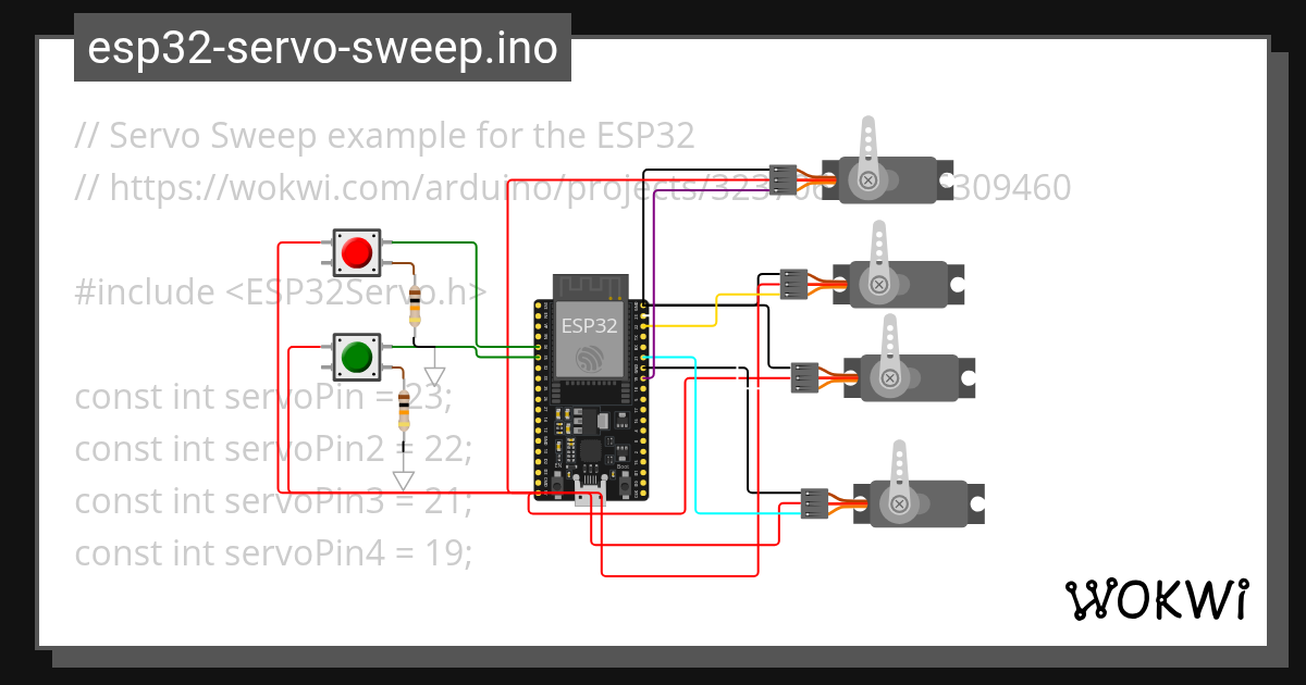 robot 1 - Wokwi ESP32, STM32, Arduino Simulator