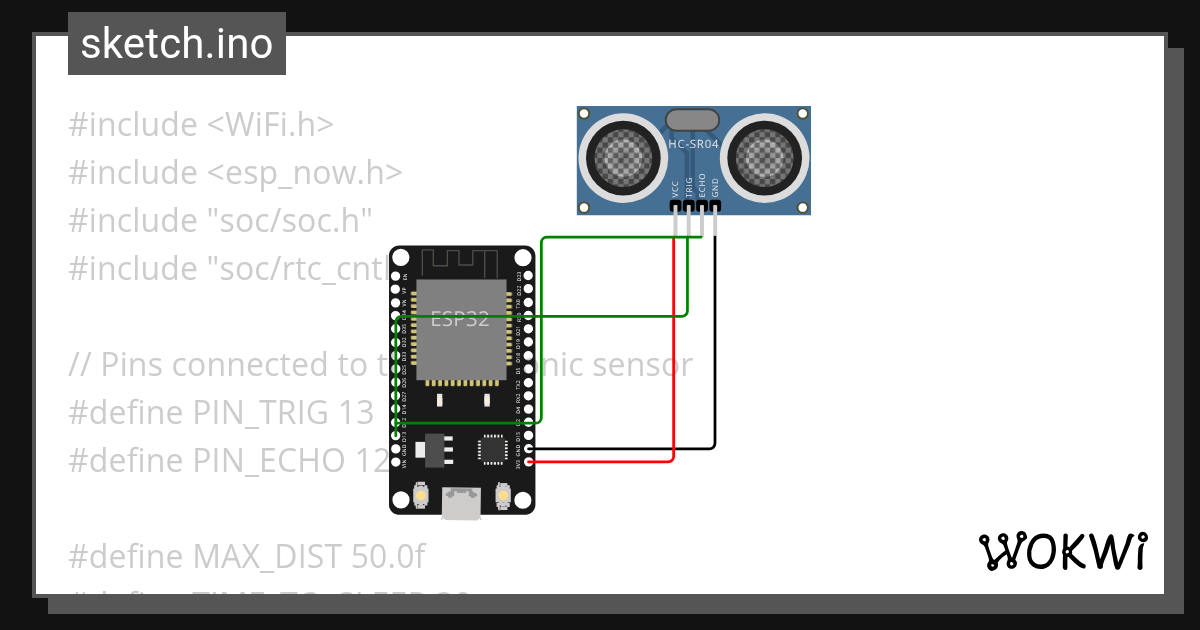 IoT_Challenge1 - Wokwi ESP32, STM32, Arduino Simulator