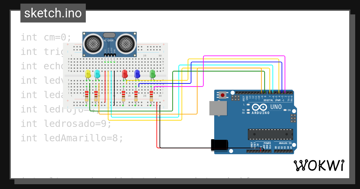 Sensor Ultrasonico Sofía Vendrell Y Michelle Martinez Wokwi Esp32 Stm32 Arduino Simulator 6195
