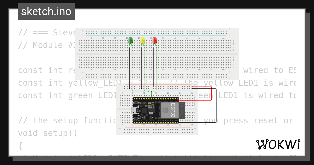 Module 3 Steven Beeler Wokwi Esp32 Stm32 Arduino Simulator 9804
