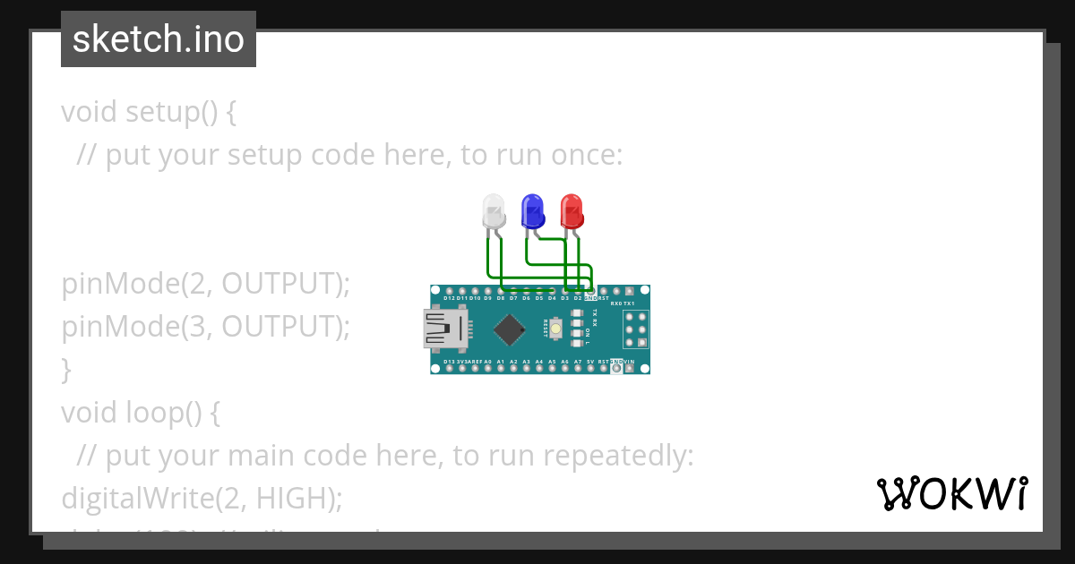 Design 1 - Wokwi ESP32, STM32, Arduino Simulator