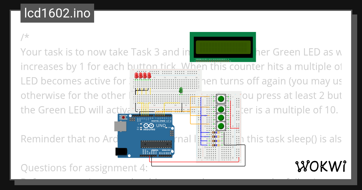 part4 - Wokwi ESP32, STM32, Arduino Simulator