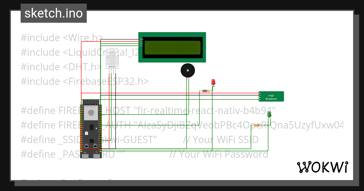 smart environmental motoring system Copy (5) - Wokwi ESP32, STM32, Arduino Simulator