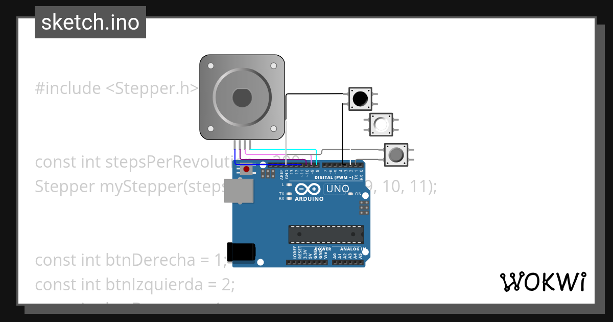 Ejer.13 - Wokwi ESP32, STM32, Arduino Simulator