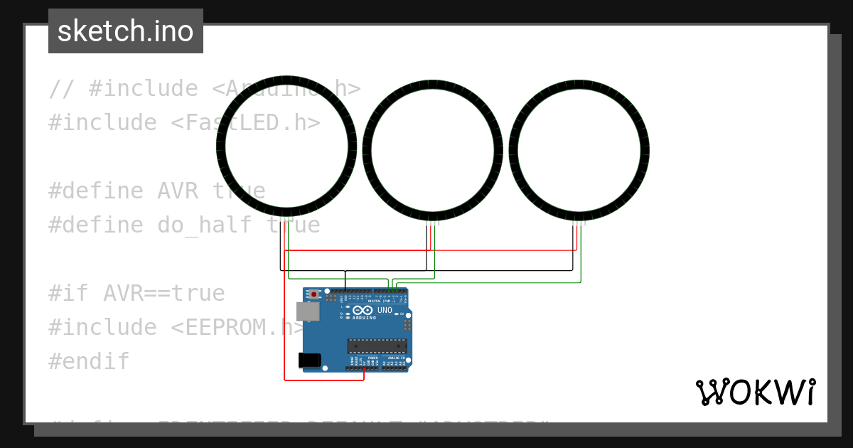 A Ledstrip Test2 Wokwi Esp32 Stm32 Arduino Simulator