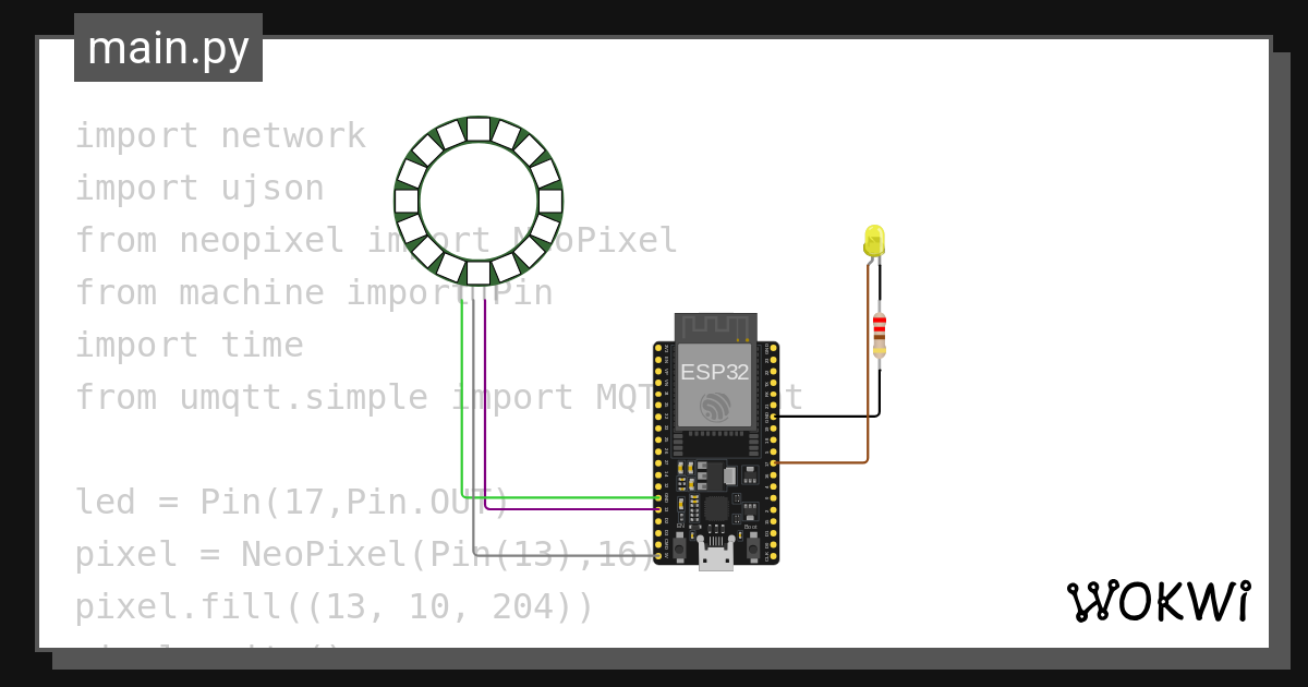 Exame2parcialneopixelpiihp Wokwi Esp32 Stm32 Arduino Simulator 8400