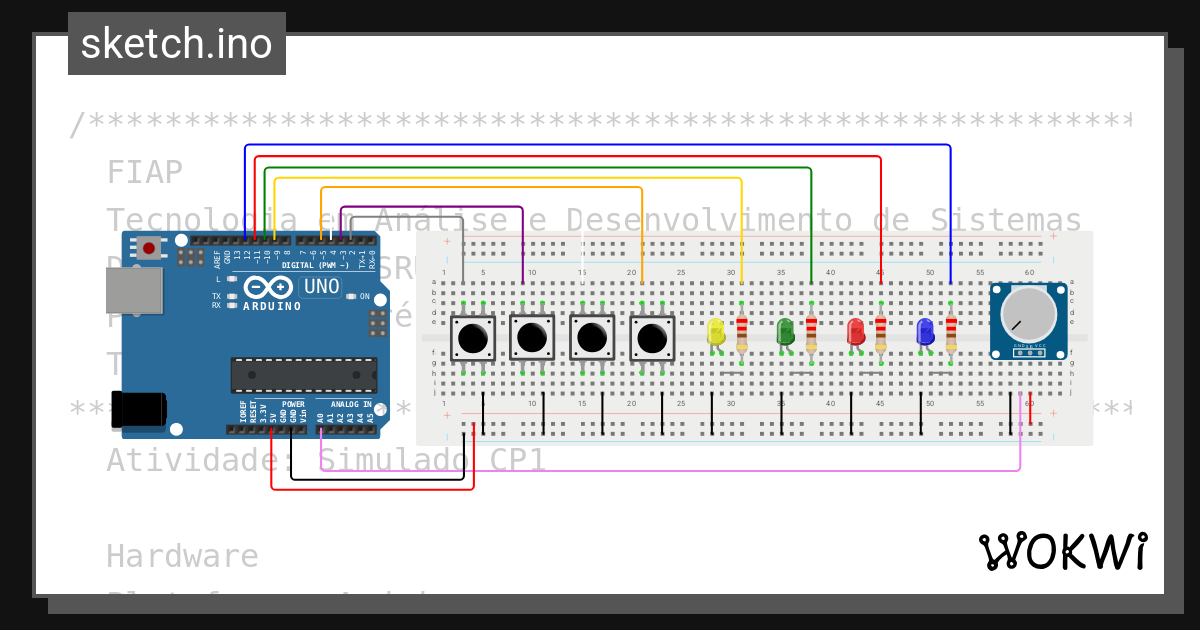 Simulado Cp1 Wokwi Esp32 Stm32 Arduino Simulator 8406