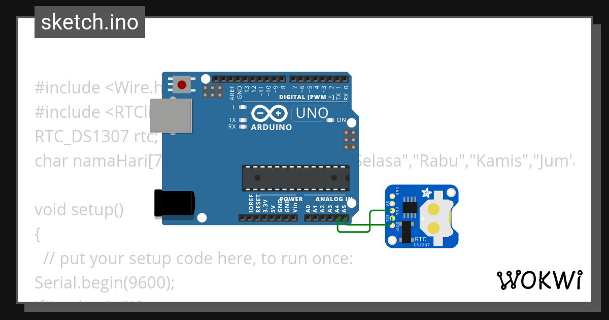 RTC 777 - Wokwi ESP32, STM32, Arduino Simulator