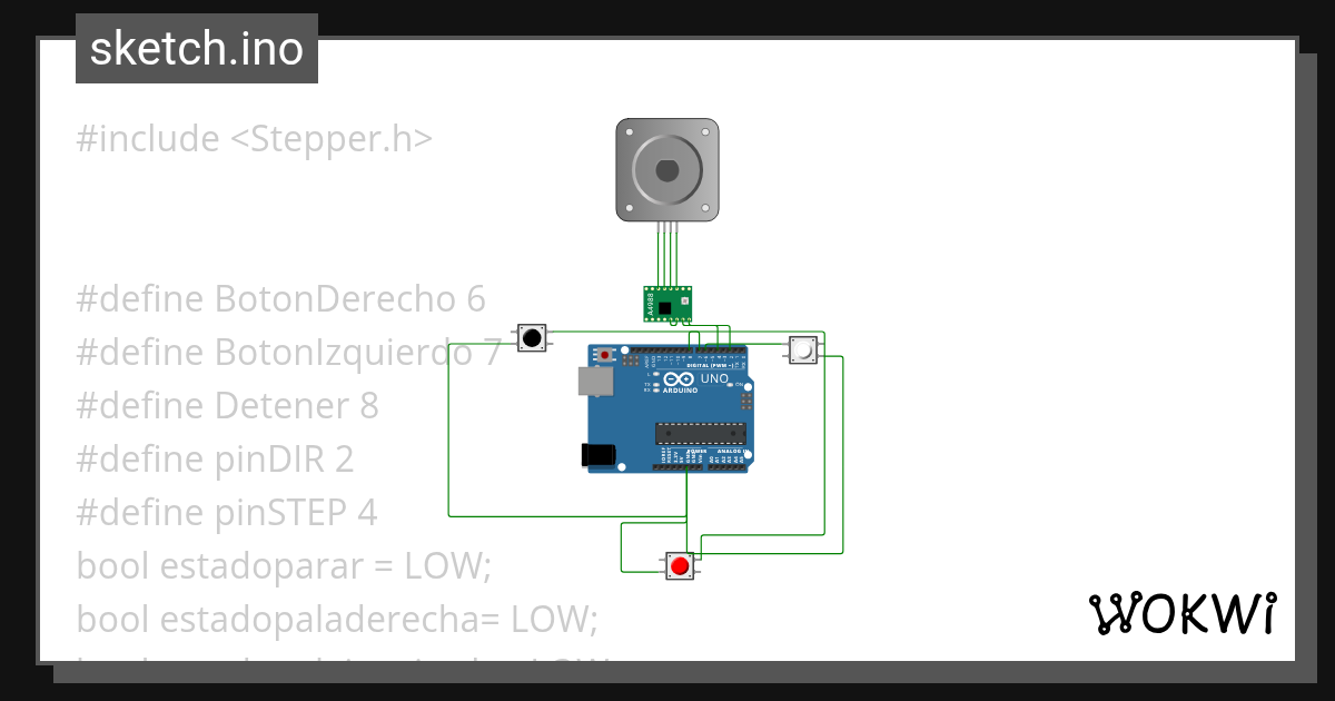 Paso 12 - Wokwi ESP32, STM32, Arduino Simulator