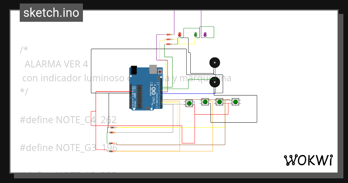 Ver 4 Alarma De Casa Wokwi Esp32 Stm32 Arduino Simulator 8794