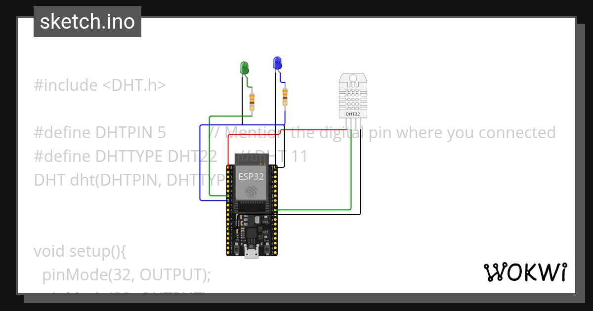 Belajar - Wokwi ESP32, STM32, Arduino Simulator