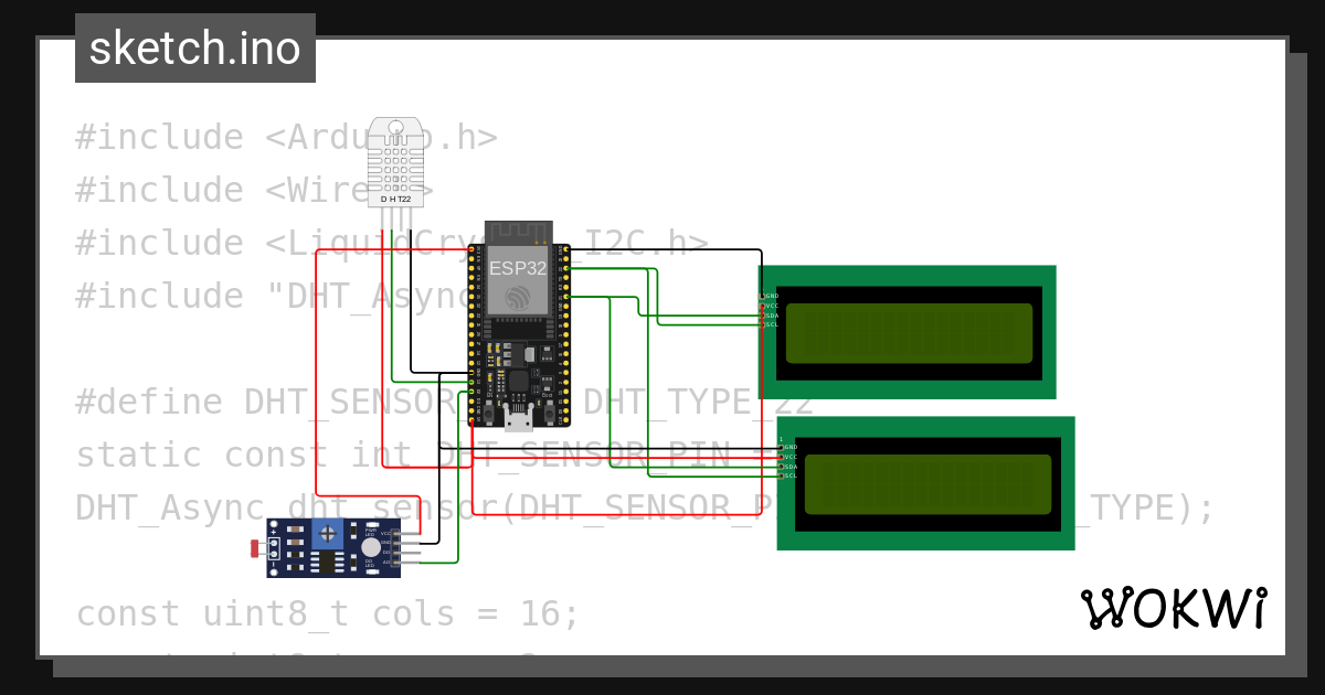 Dht22 Multi I2c Wokwi Esp32 Stm32 Arduino Simulator 8015
