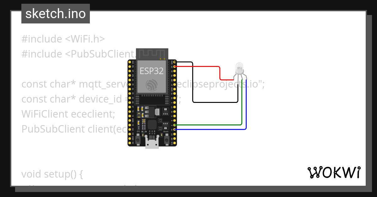 RGB_ESP32_MQTT - Wokwi ESP32, STM32, Arduino Simulator