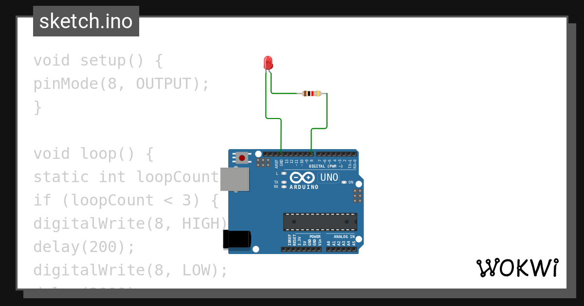 Sas Led By Using Arduino Simulator Wokwi Esp32 Stm32 Arduino Simulator 8196