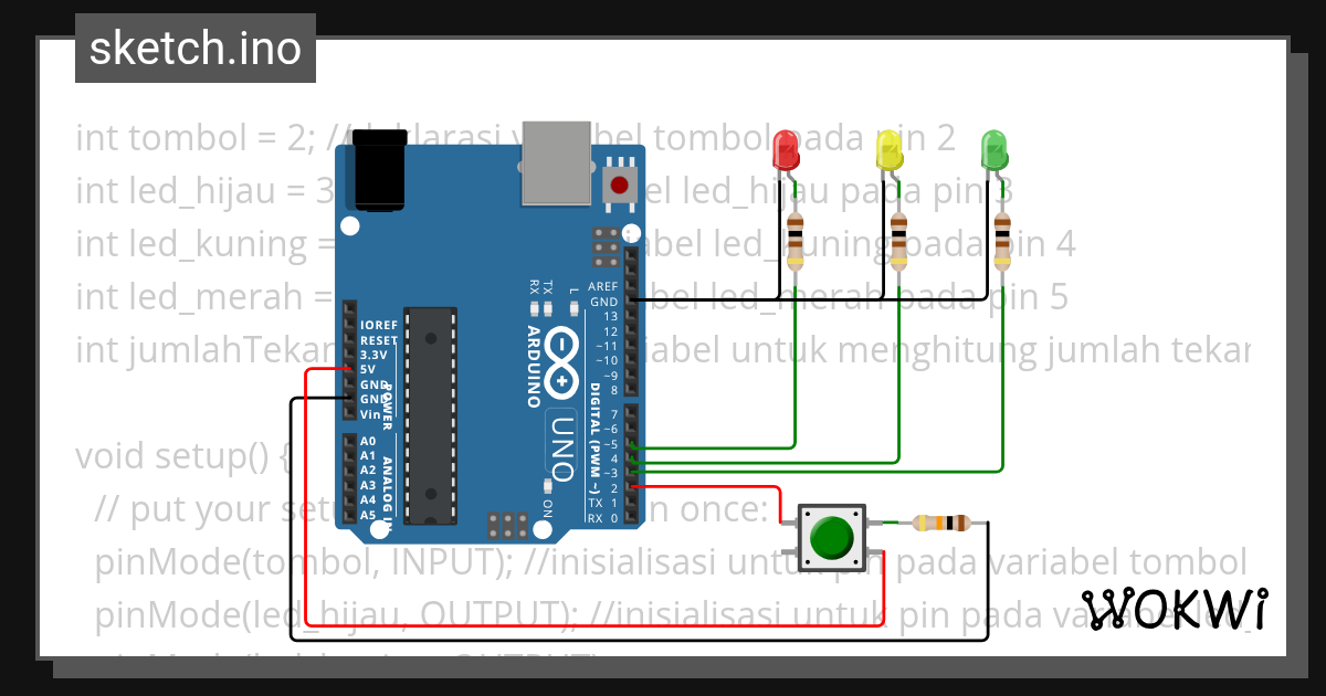 Pb 3lampu Wokwi Esp32 Stm32 Arduino Simulator