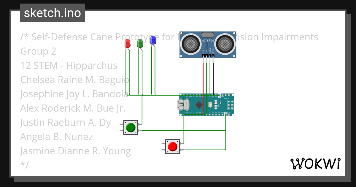 Sample Project for my Students - Wokwi ESP32, STM32, Arduino Simulator