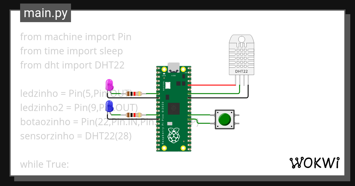 tiro na cara - Wokwi ESP32, STM32, Arduino Simulator