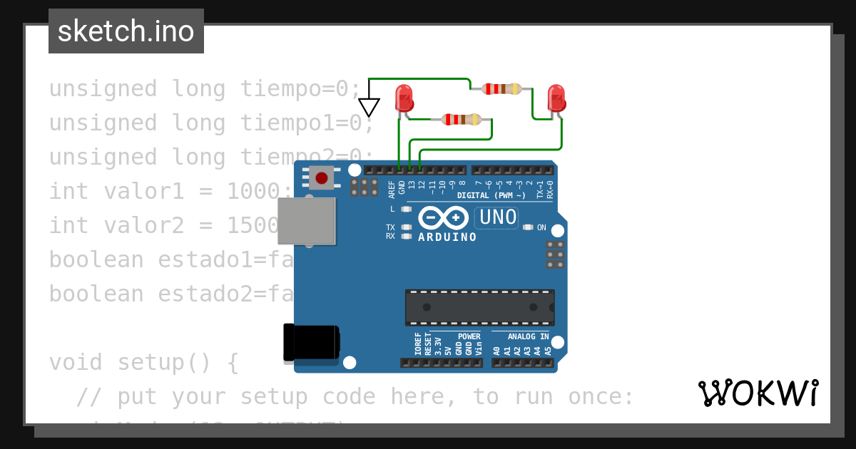 Programando Millis Wokwi Esp32 Stm32 Arduino Simulator 3961