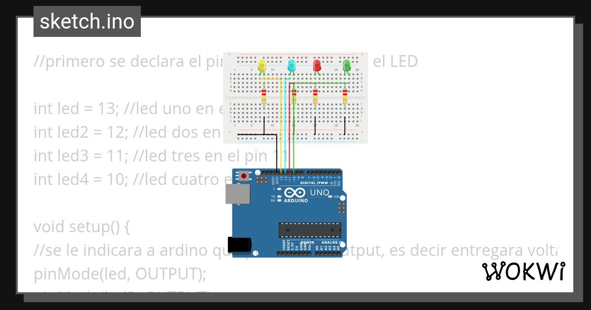 3ra practica - Wokwi ESP32, STM32, Arduino Simulator