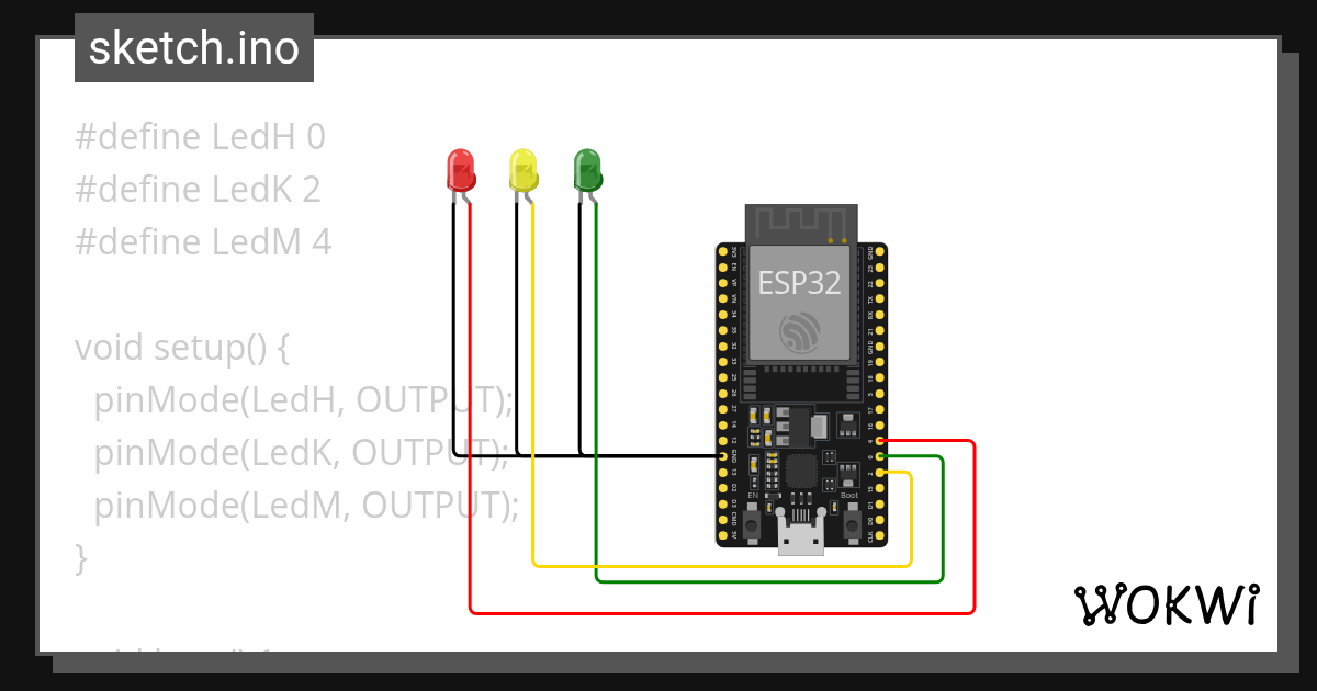 Projek / Gilang - Wokwi ESP32, STM32, Arduino Simulator Projek / Gilang - Wokwi ESP32, STM32, Arduino Simulator